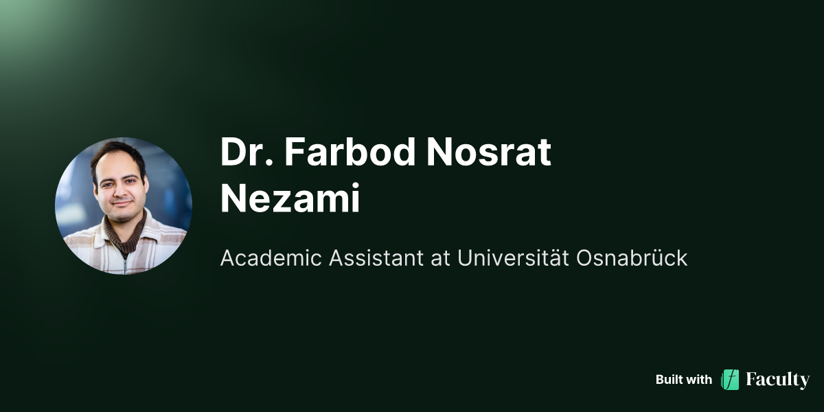 Dr. Farbod Nosrat Nezami